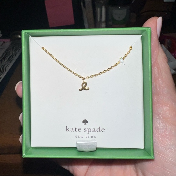 kate spade | Jewelry | Kate Spade Gold Pendant Necklace Nwt | Poshmark